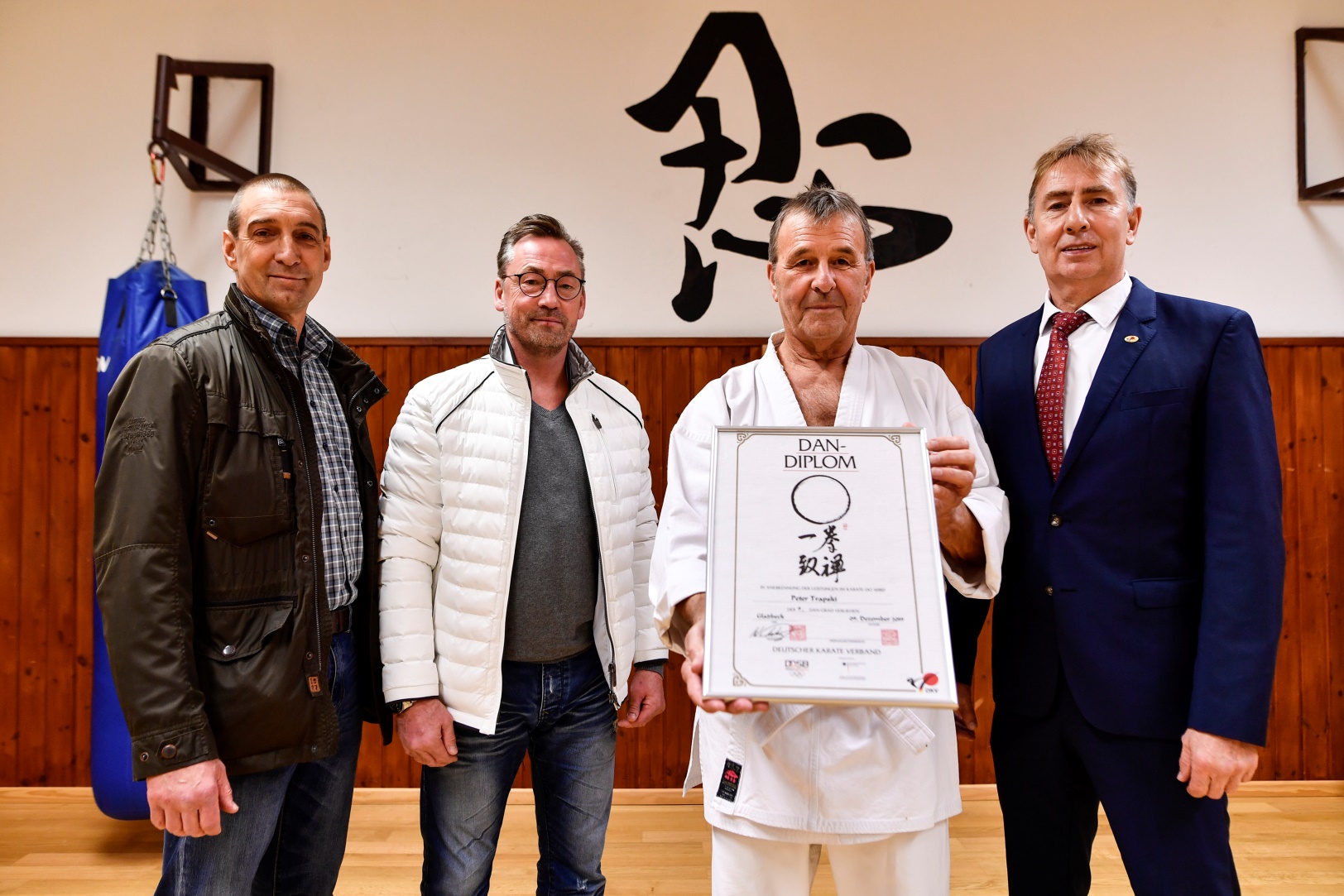 9. Dan für Peter Trapski - Shoto Ryu KarateShoto Ryu Karate